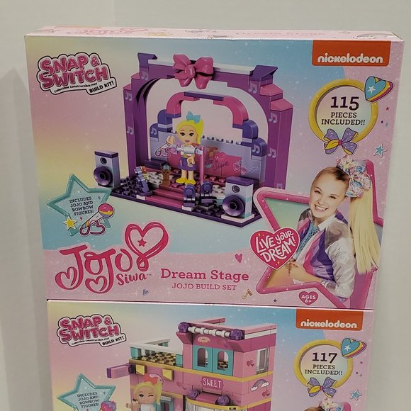 Nickelodeon | Toys | Nickelodeon Jojo Siwa Snap And Switch Build Kits | Poshmark